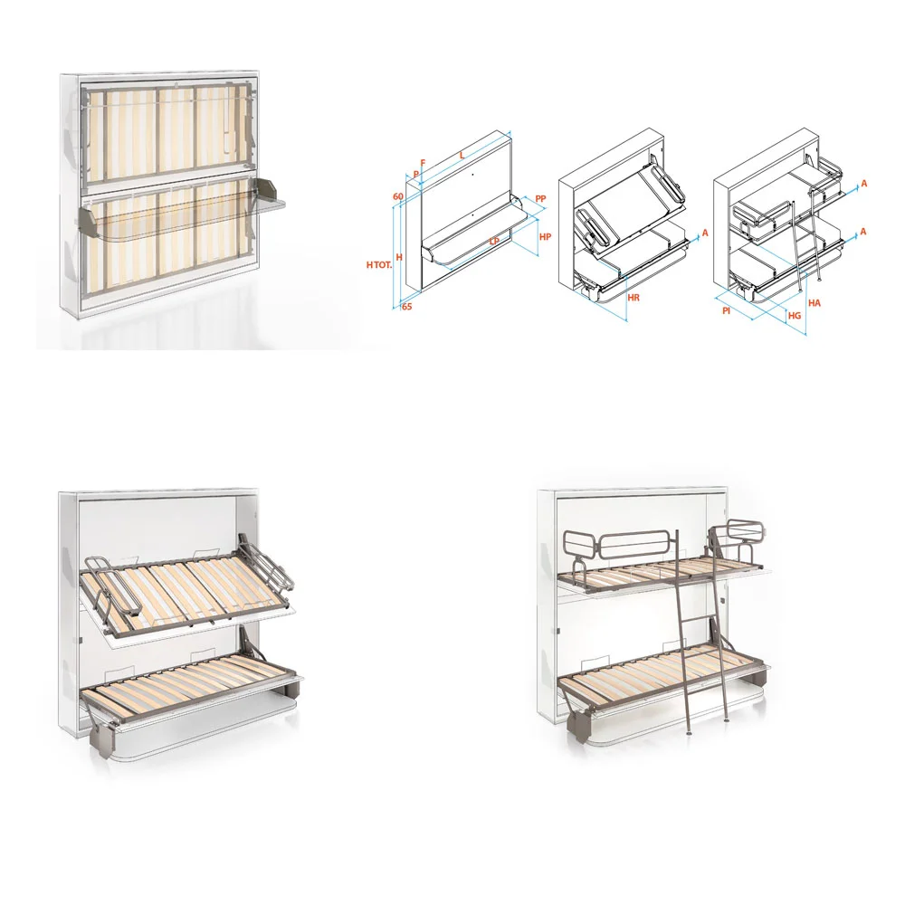 TAGADA DESK BUNK BED – Premier Hardware UK
