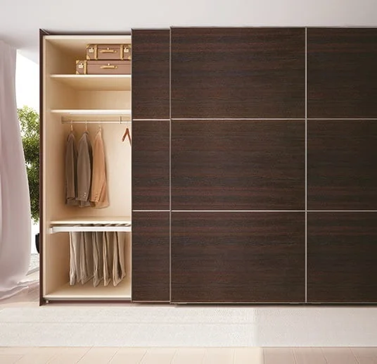 Cinetto PS48 System for Wardrobes with Overlapping Sliding Doors ...